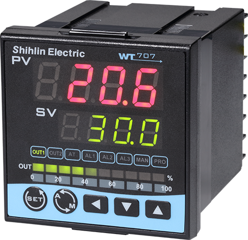 WT Temperature Controller | Shihlin Electric - Dual-Channel Control